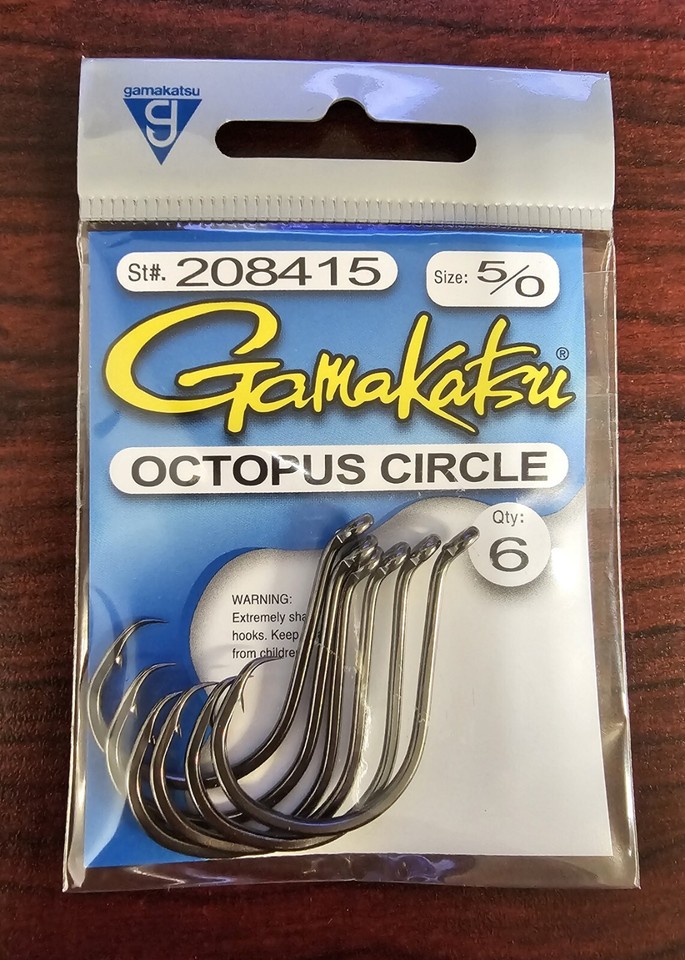 Gamakatsu Octopus Circle hooks Choose size 2-5/0 Free Shipping | eBay