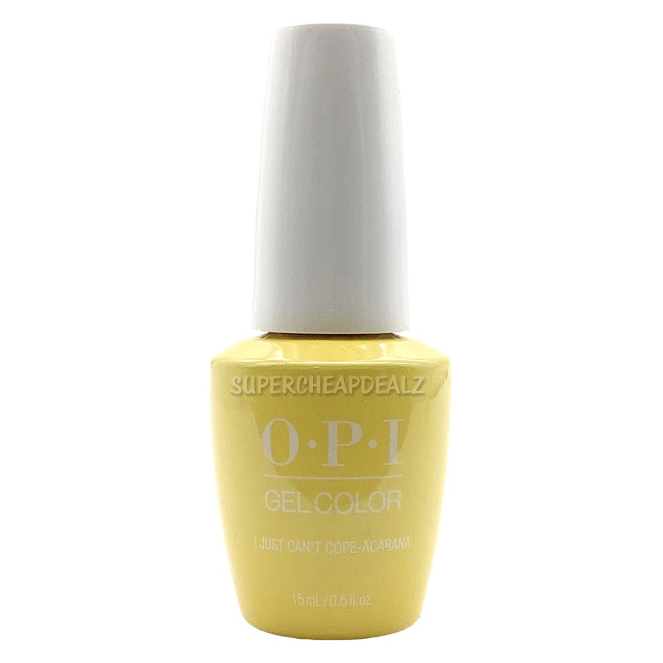 OPI GelColor Soak Off GEL Nail Polish Top Base 0.5 oz by Color Codes ...
