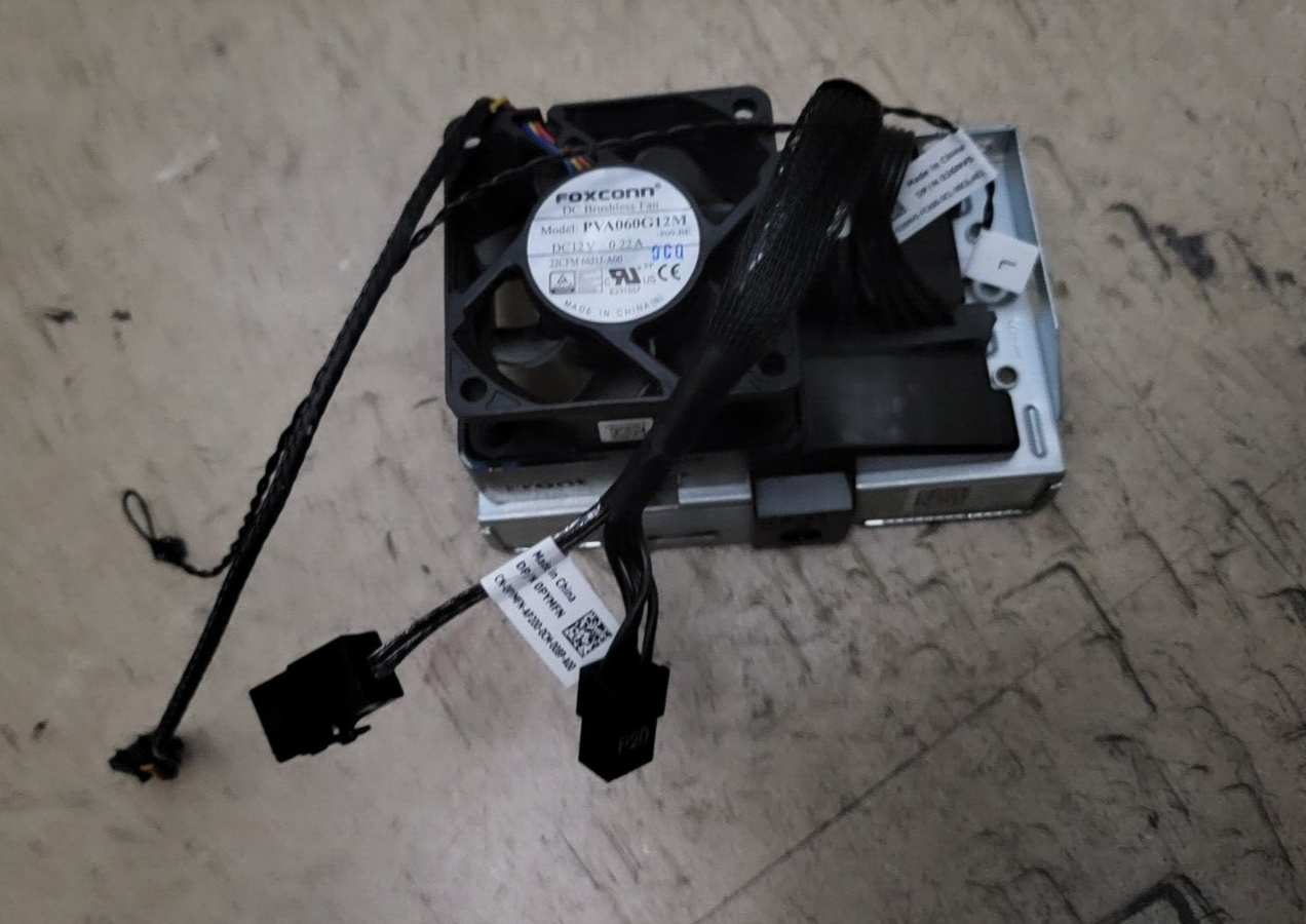 Genuine Dell Precision T7920 FRONT SAS Bracket Cooling Fan 66J1J F4MD2 ...
