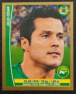 2014 Brazil World Cup FIFA #015 JULIO CESAR SOARES Brazil Soccer Team ...