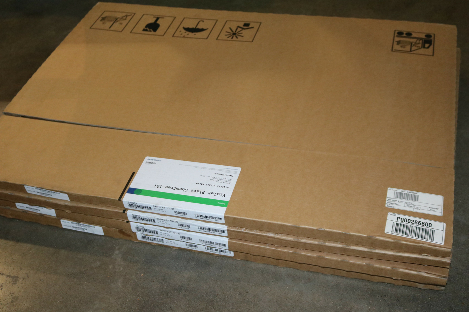 200 Pack (4 Cases) Heidelberg Saphira Violet Plate ChemFree Chemical ...