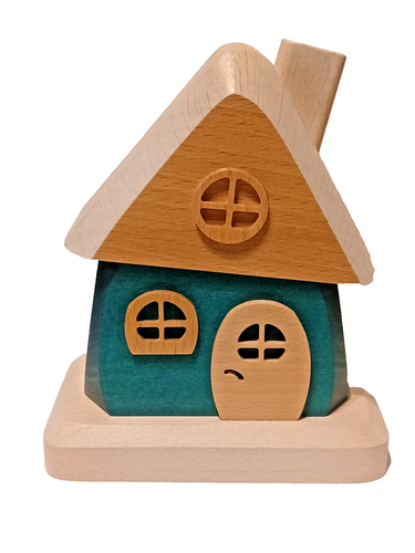 German Incense Burner Smoker - Smoker House w/Tilted Roof | eBay