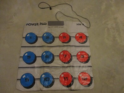 Nintendo NES Power Pad Official Floor Mat Controller Powerpad WORKS! | eBay