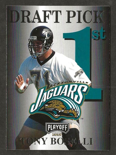 1995 Playoff Absolute Draft Pick TONY BOSELLI Jacksonville Jaguars ...