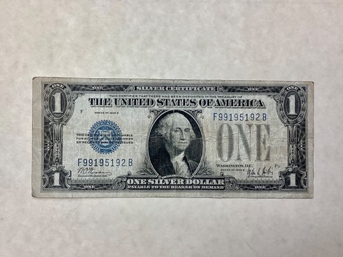 1928 B Funny Back $1 Silver Certificate cd | eBay