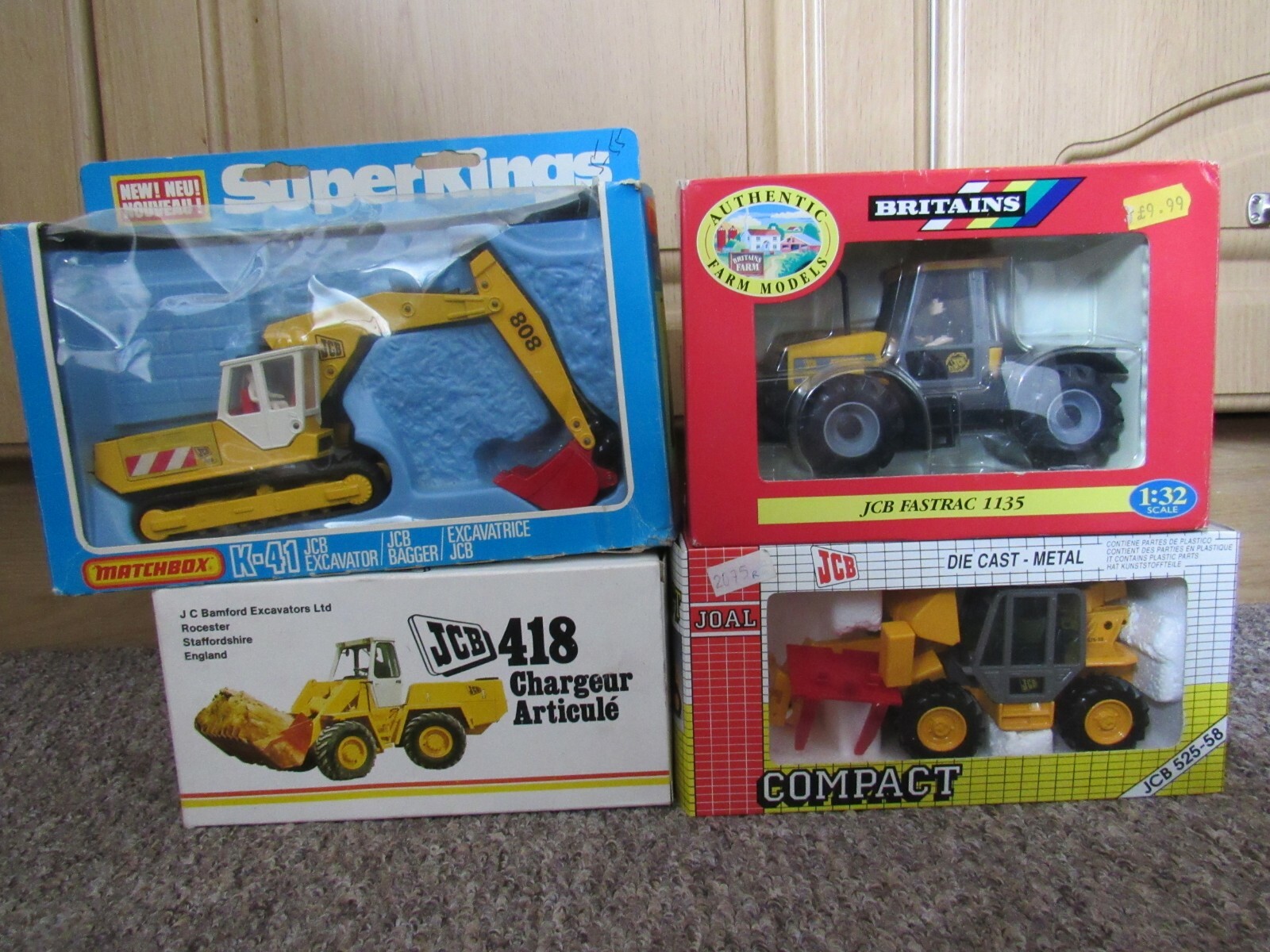 UNIQUE COLLECTION JCB DIE CAST MODELS. VARIOUS MODELS AND MAKES. | eBay