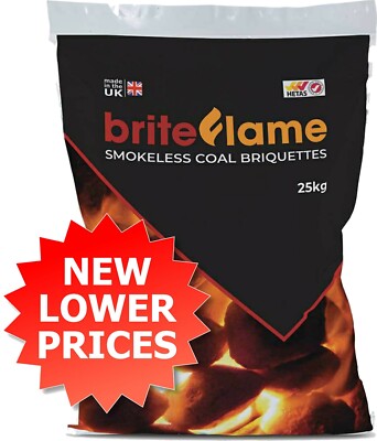 BRITEFLAME SMOKELESS COAL - FREE DELIVERY ACROSS SOMERSET, DEVON ...