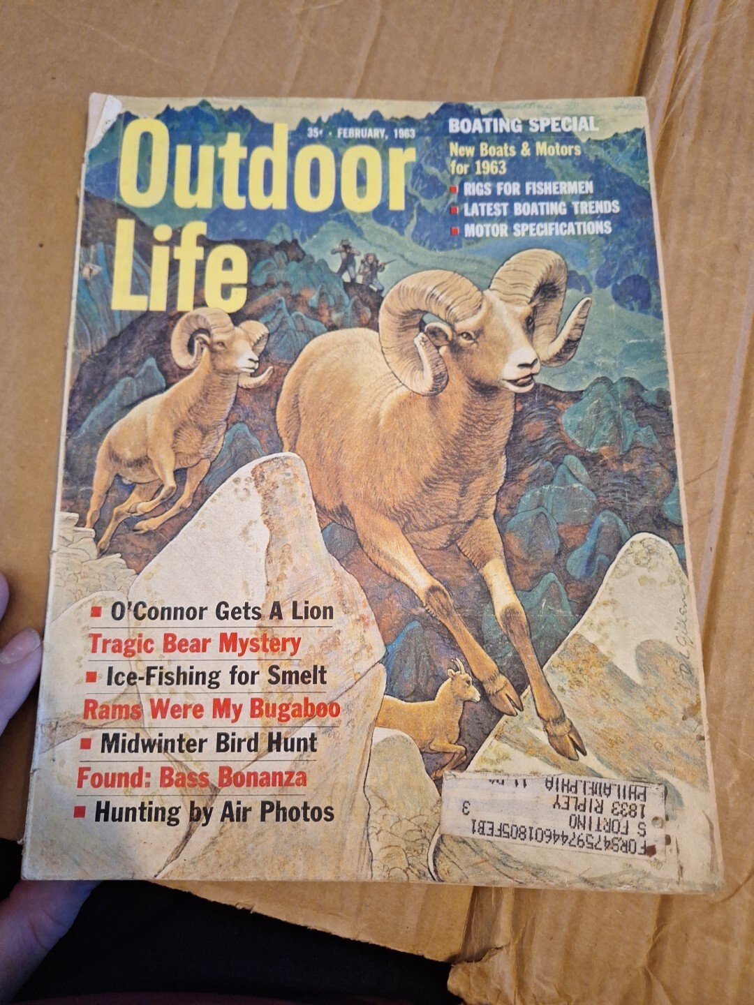Vintage Outdoor Life Magazine February 1963 | eBay