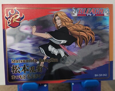 Rangiku Matsumoto BLEACH TYBW SR CARD Anime CCG Manga BH-SR-042 | eBay