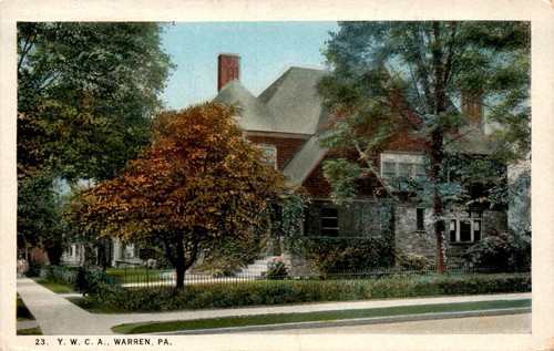 Y. W. C. A., WARREN, PA, HARRY H. HAMM Postcard | eBay