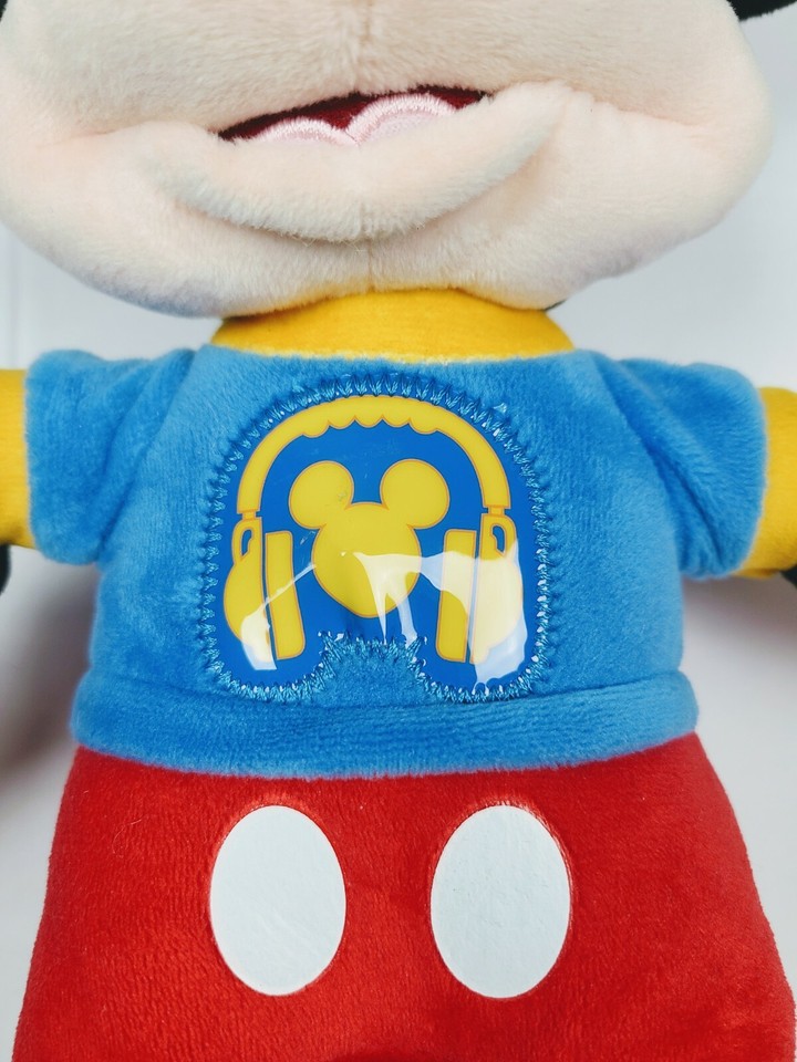 Disney Clubhouse Junior Singing Fun Mickey Mouse Song & Phrases Doll ...