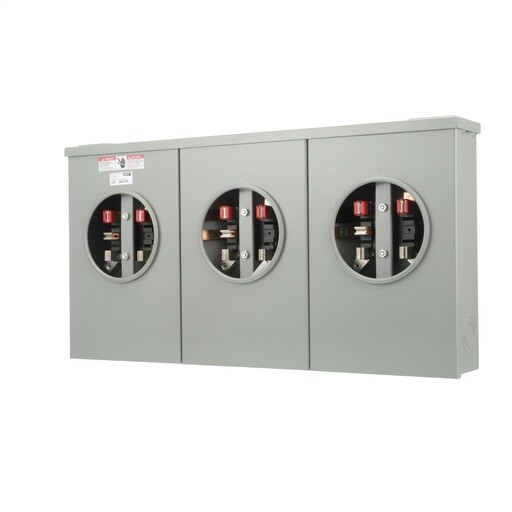 3 Gang Meter Socket SN351CR | eBay