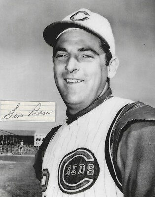 Gene Freese Autographed Signed 8x10 Photo - MLB Reds Pirates - RARE ...