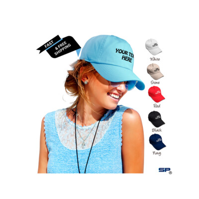 Custom Embroidered Soft Baseball Cap Personalized Dad Hats for Men ...