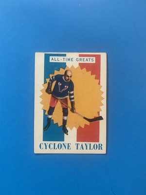 60/61 Topps #46 Fred "Cyclone" Taylor Vancouver Millionaires ATG HOF EX ...