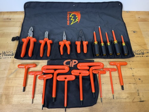 SALISBURY PRO-TOOLS- CIP- MODERN RESEARCH- INSULATED LINEMAN’S TOOL LOT ...