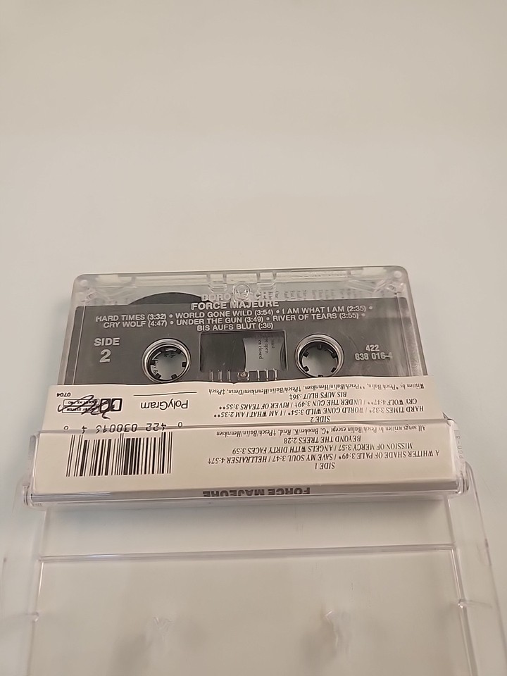 Doro Force Majeure Cassette 1987 German Heavy Metal | eBay