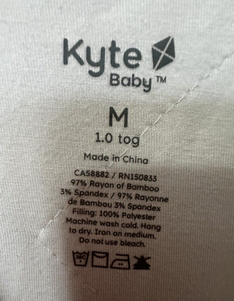 2 KYTE BABY Large -28-42 lbs & Med -18-30 Unisex Sleep Bag for Babies ...