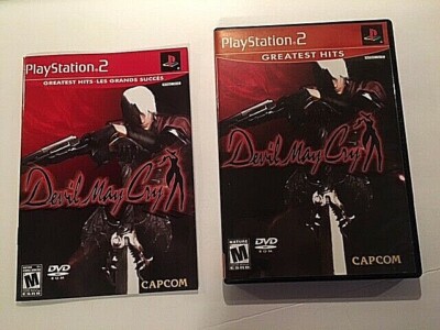Devil May Cry SONY PLAYSTATION 2 PS2 GAME W/Manual ADULT OWNED ...