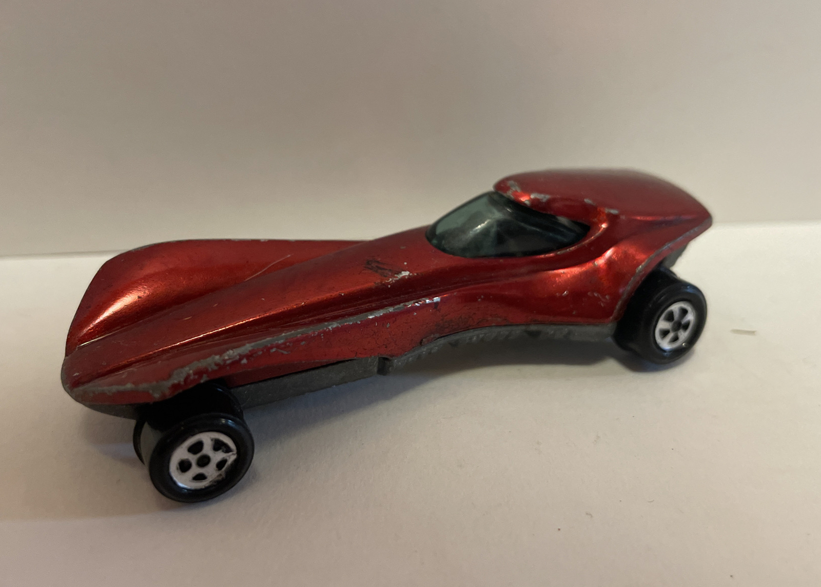 Vintage Topper Johnny Lightning Deep Red Stiletto | eBay