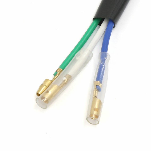 2x Headlight Bulb Socket P15d IGNITOR 3 Wire Gy6 Scooter ATV Taotao ...