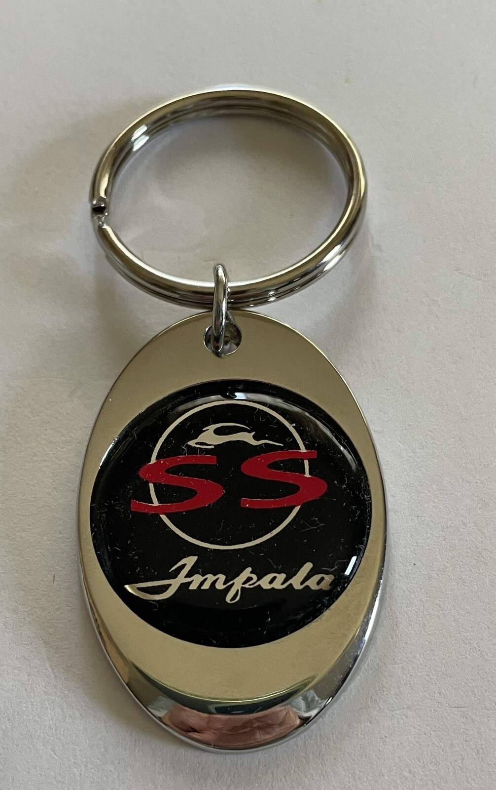 Chevy Impala SS Keychain Lightweight Metal Chrome Style Finish Key ...