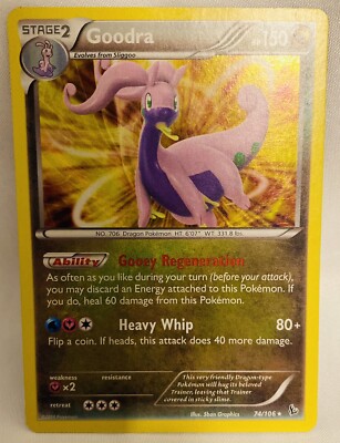 Authentic Goodra Pokemon Card New | eBay