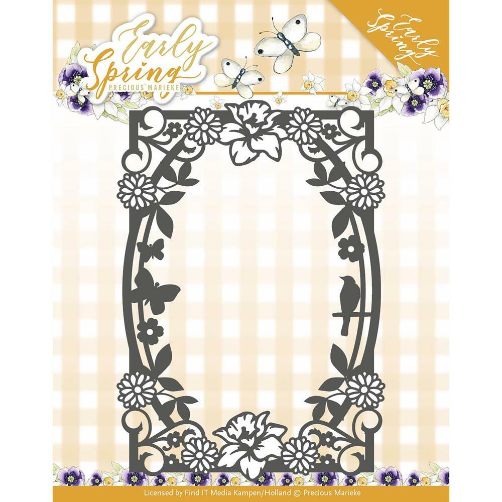 SPRING FLOWER Frame Die Cutting Dies Find It Trading Precious Marieke ...