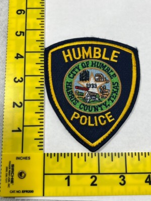 City of Humble Police Harris County 1933 Texas TX Police Shoulder Patch ...