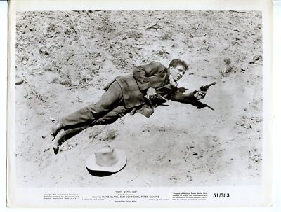 Fort Defiance-Dane Clark-8x10-B&W-Still | eBay