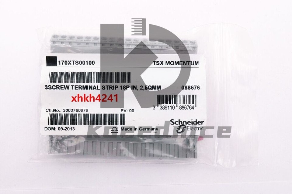 1PC New Schneider 170XTS00100 Modicon Momentum Terminal Blocks Screw ...