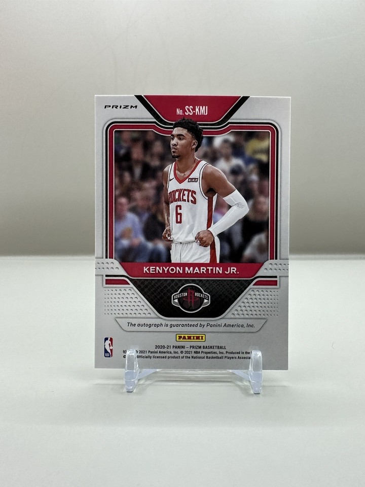 2020 Panini Prizm Kenyon Martin Jr Rookie Sensational Signatures Silver ...