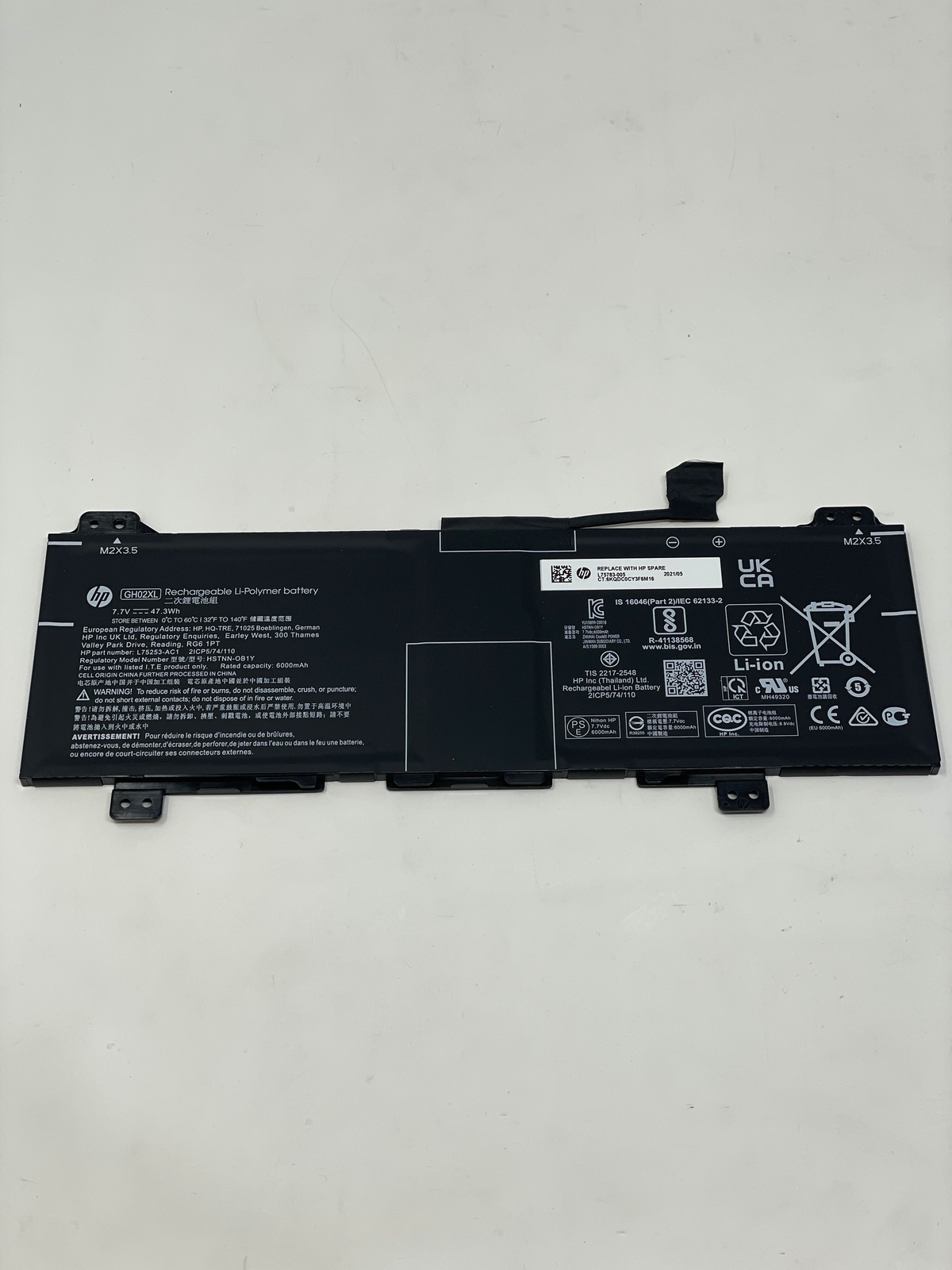 HP Chromebook 11A G8 & G9 EE Genuine Battery L75783-005 | eBay