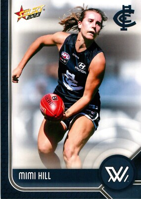 2023 CARLTON BLUES AFLW Card MIMI HILL Footy Stars | eBay Australia