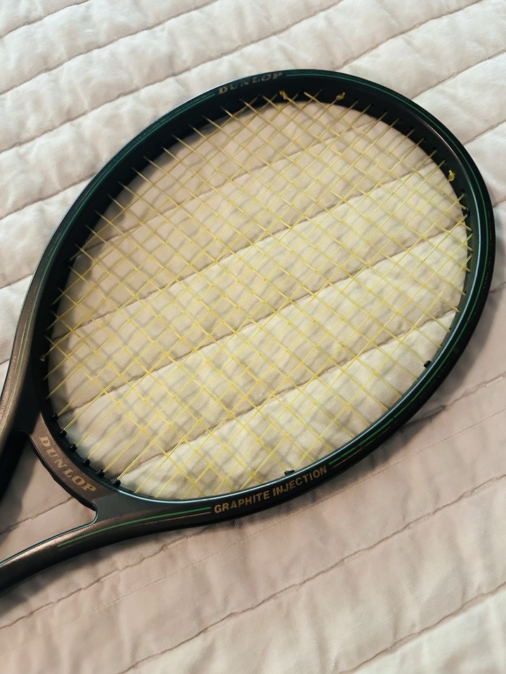 Vintage Dunlop Max 200g Tennis Racquet John McEnroe Graphite Injection ...