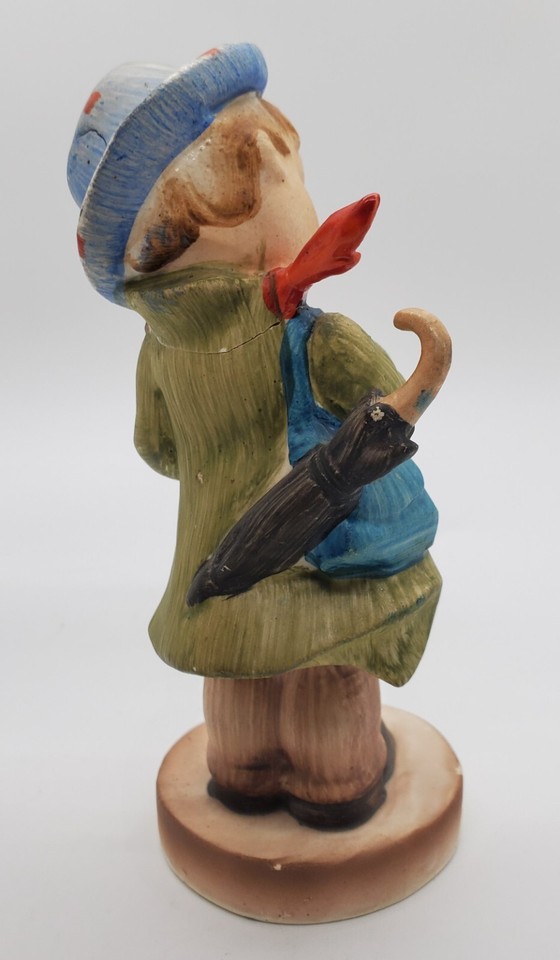 Vintage Adorable Little Fiddler Figurine Boy playing Fiddle-Violin w ...