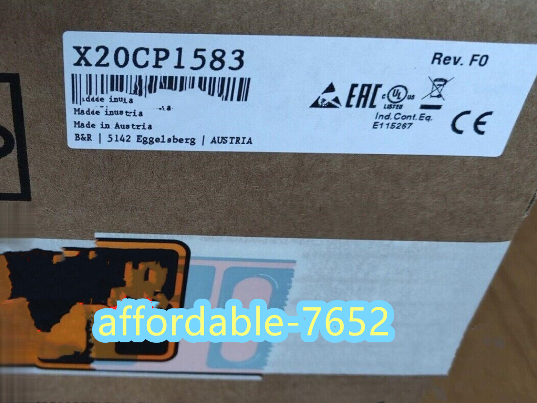 X20CP1583 B&R CPU controller module X20CP1583 Brand New Fast Shipping ...