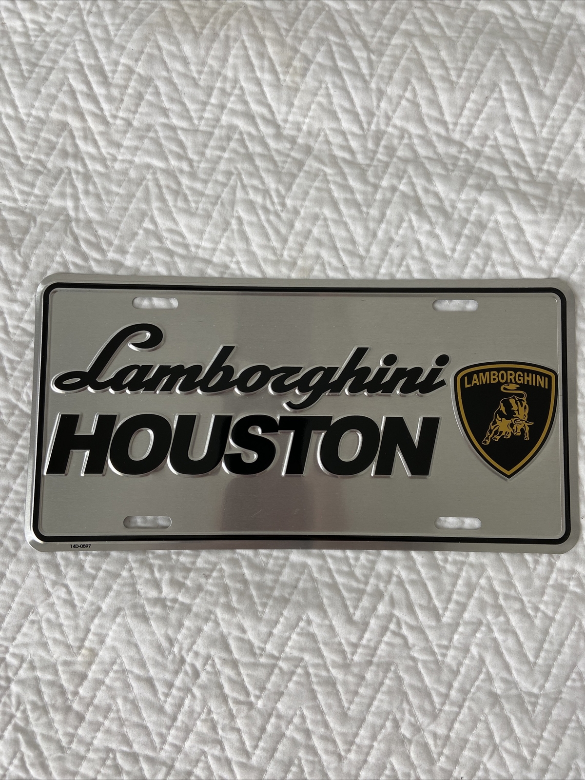 LAMBORGHINI LICENSE PLATE AUTO CAR TAG AVENTADOR HURACAN NEW | eBay