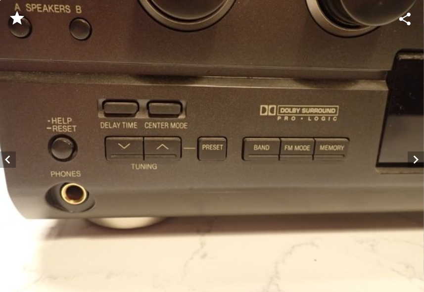 Technics SA-AX720 AV Control Stereo Receiver; 100 Watts/Channel Tested ...