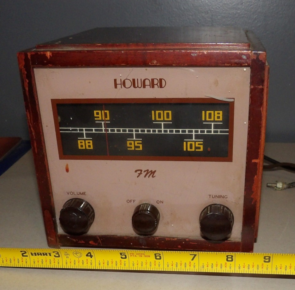 Vintage Howard Model 482 Tube Type FM Converter Tuner | eBay