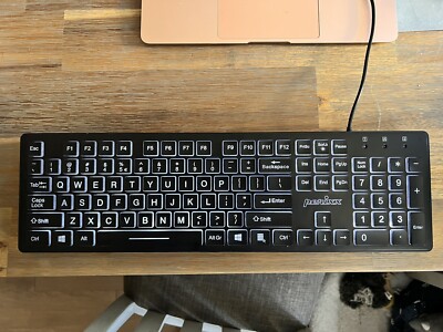 Perixx PERIBOARD-317 (11474) LED Backlit Wired Keyboard | eBay