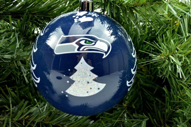 Seattle Seahawks NFL Football Team 3" Plastic Christmas Holiday ...