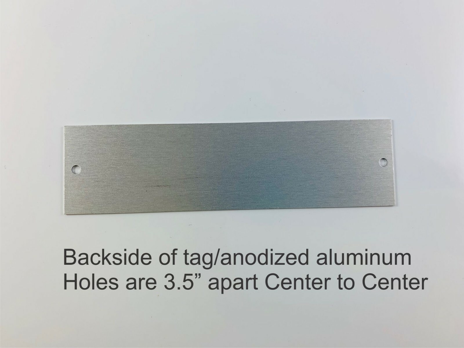 New Blank Serial Number Plate Identification Tag 4 Colors Available ...