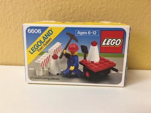 LEGO 6606 Classic Town ROAD REPAIR SET Vintage Sealed Brand New ...