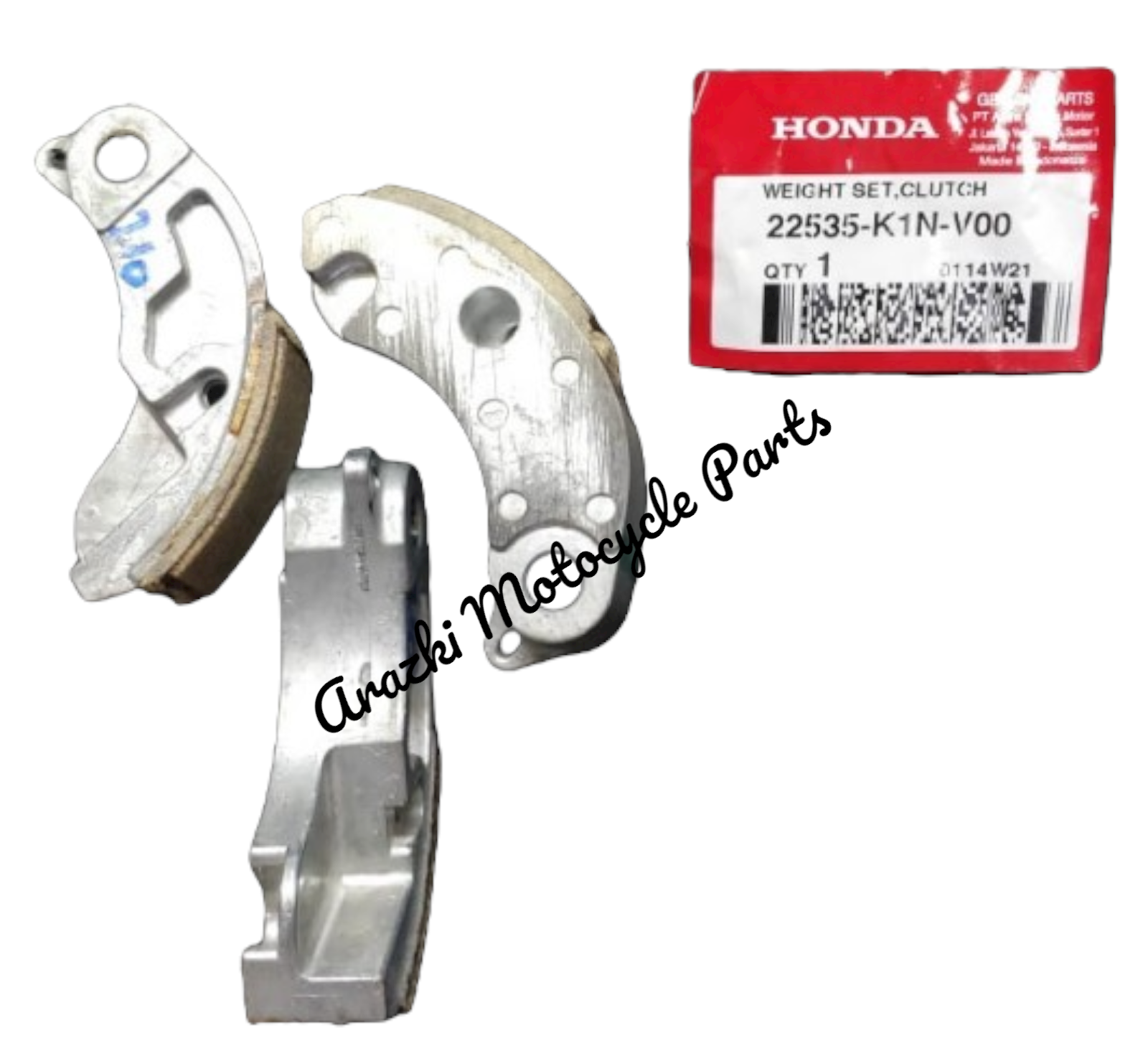 Genuine Honda PCX125 PCX150 PCX160 SHMODE125 Weight Set Clutch 22535 ...