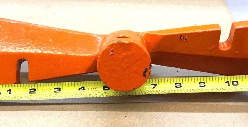 Leinbach 12" Auger Tip Cast Iron Post Hole Digger End Knife Tip FAST ...