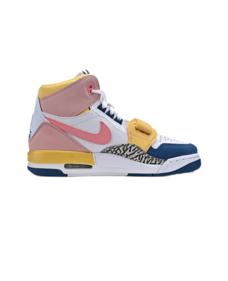 Nike Air Jordan Legacy 312 High White Coral French Blue Jordan 312 ...