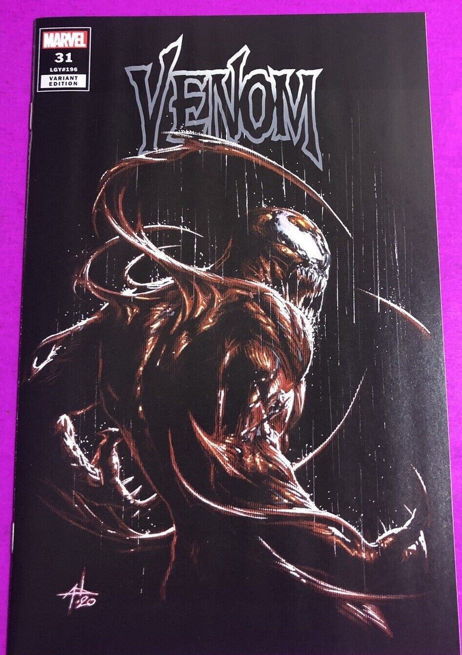 VENOM #31 GABRIELE DELL OTTO EXCLUSIVE CARNAGE TRADE VARIANT CONNECTING ...