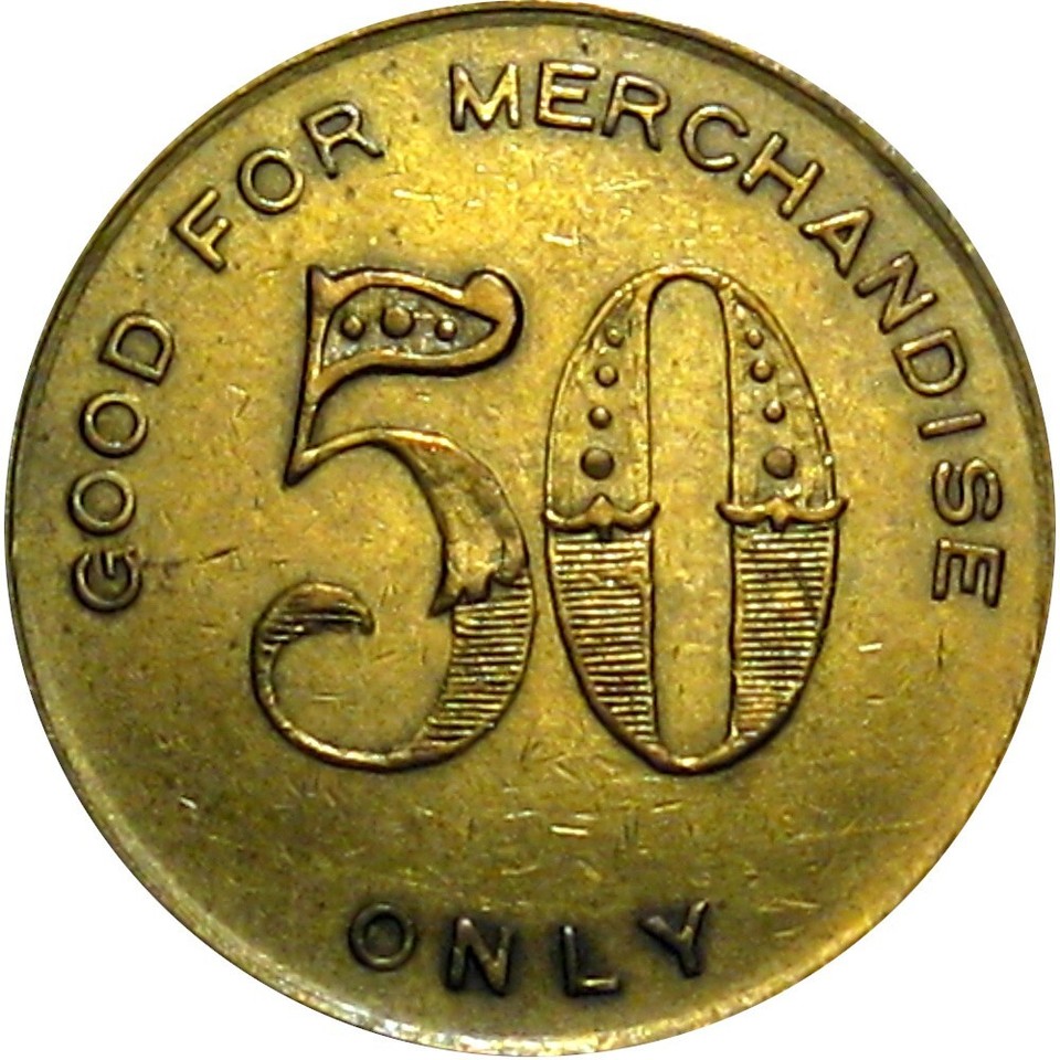 Sagola Michigan R6 Lumber Scrip Good For Token Northern Sawmill Co 50 ...