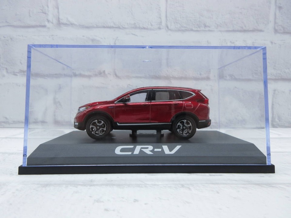 Miniature car 1 43 CR V Premium Crystal Red Metallic Dealer O | eBay